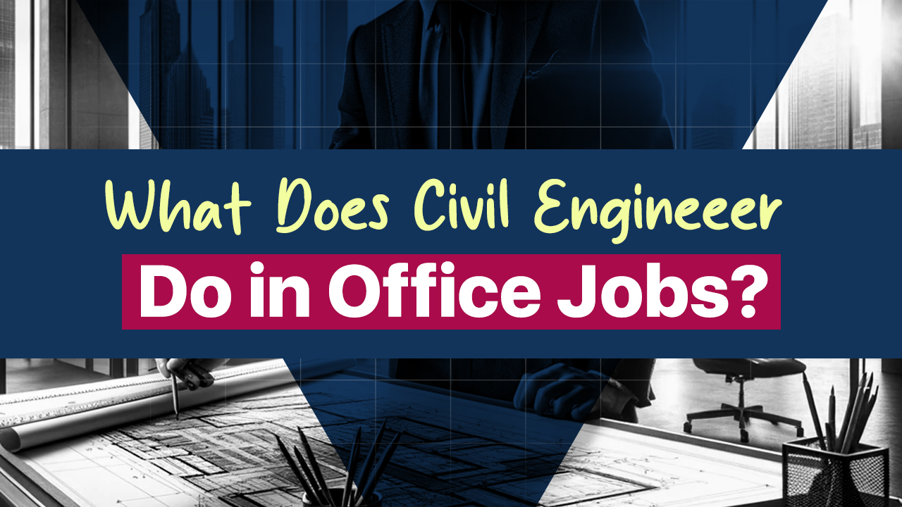 What does Civil Engineer do in office jobs? Better than field job?