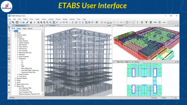 ETABS ui