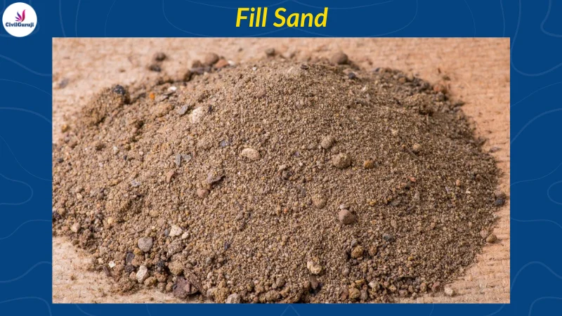 Fill Sand