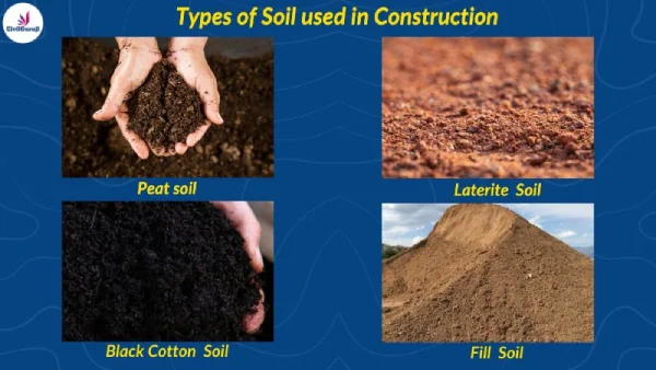 Types of soil used in construction
