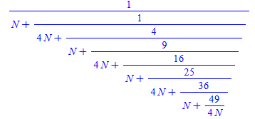 Pi via the the Gregory-Leibniz formula