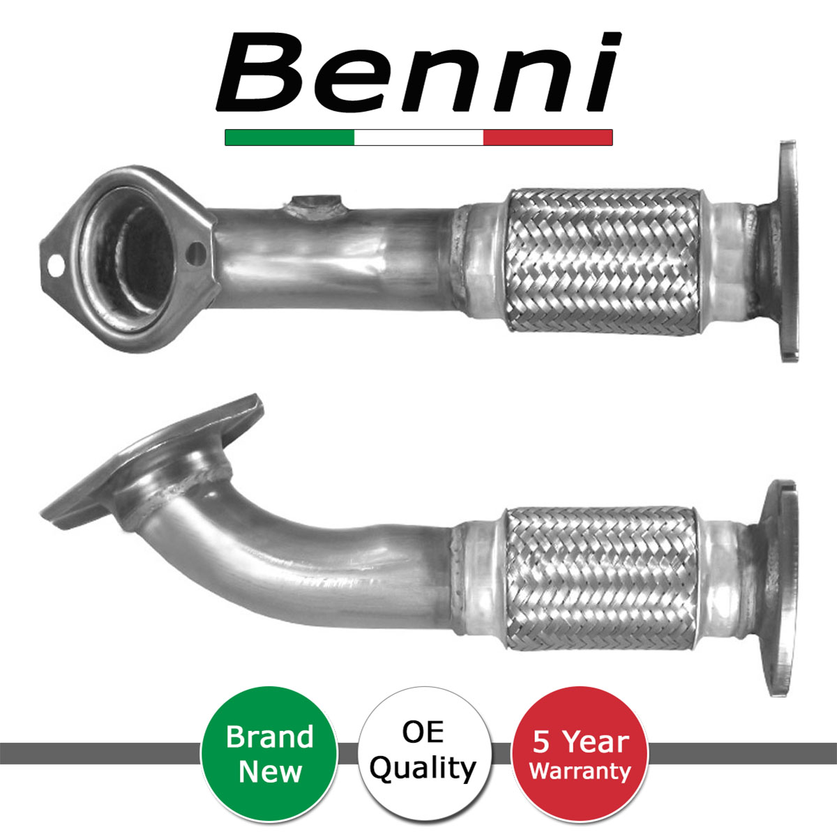 Exhaust Pipe Euro 4 Front Benni Fits Iveco Daily 2006-2011 2.3 D ...
