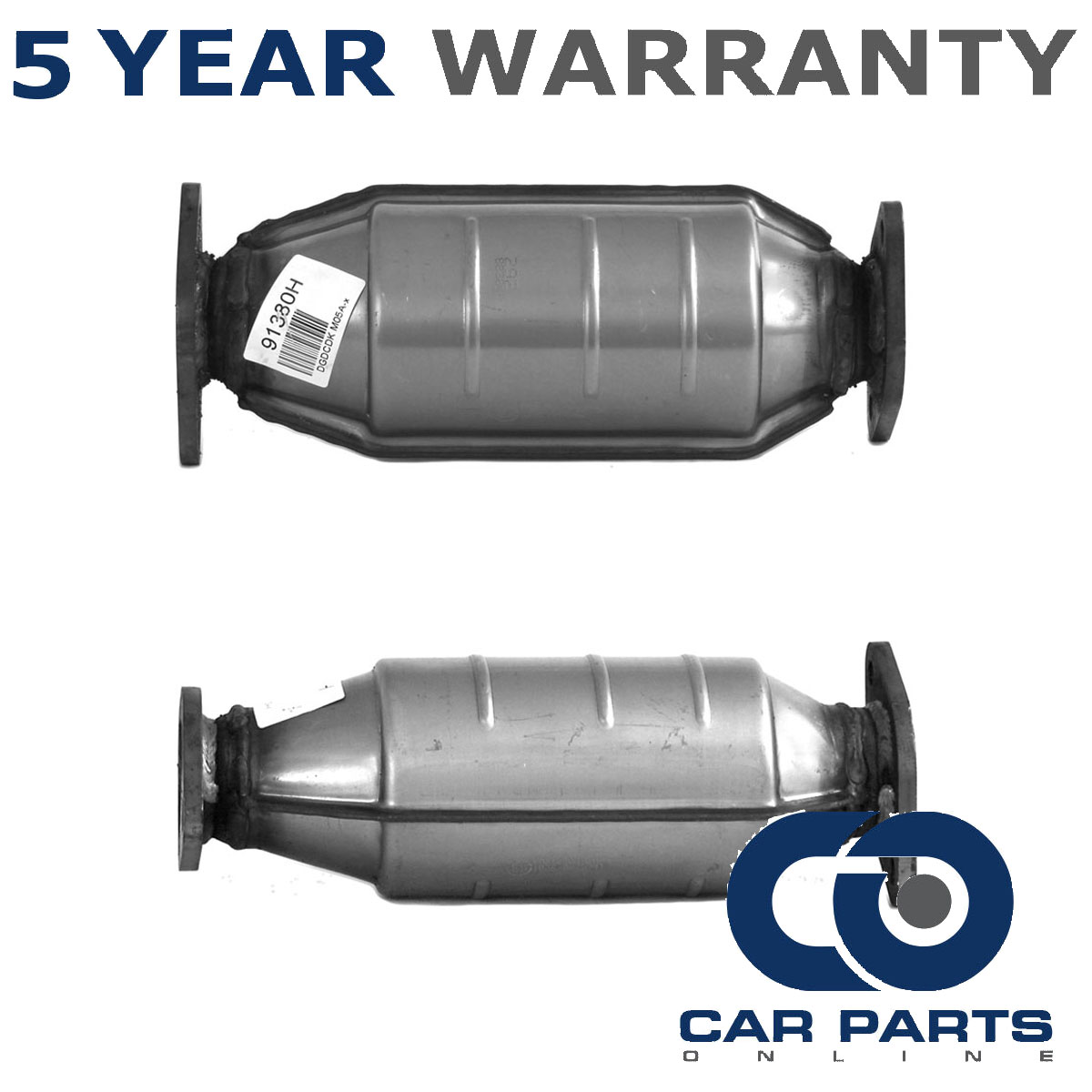 Catalytic Converter Euro 4 Rear CPO Fits Kia Sportage Hyundai Tucson 2. ...