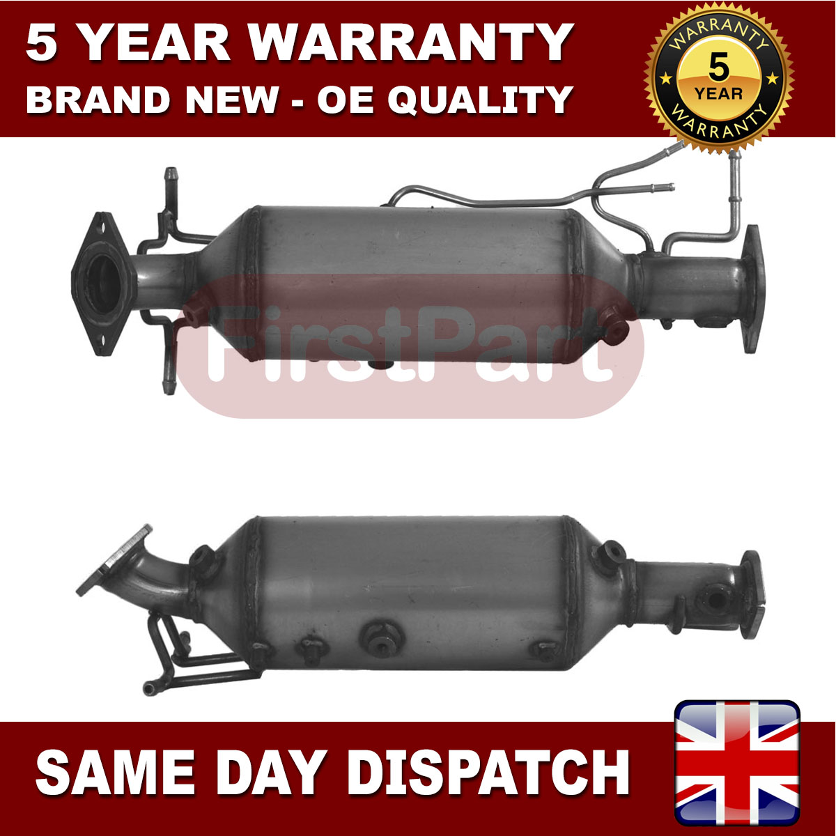 Fits 5 2.0 D FirstPart Premium Diesel Particulate Filter DPF Euro 4 ...