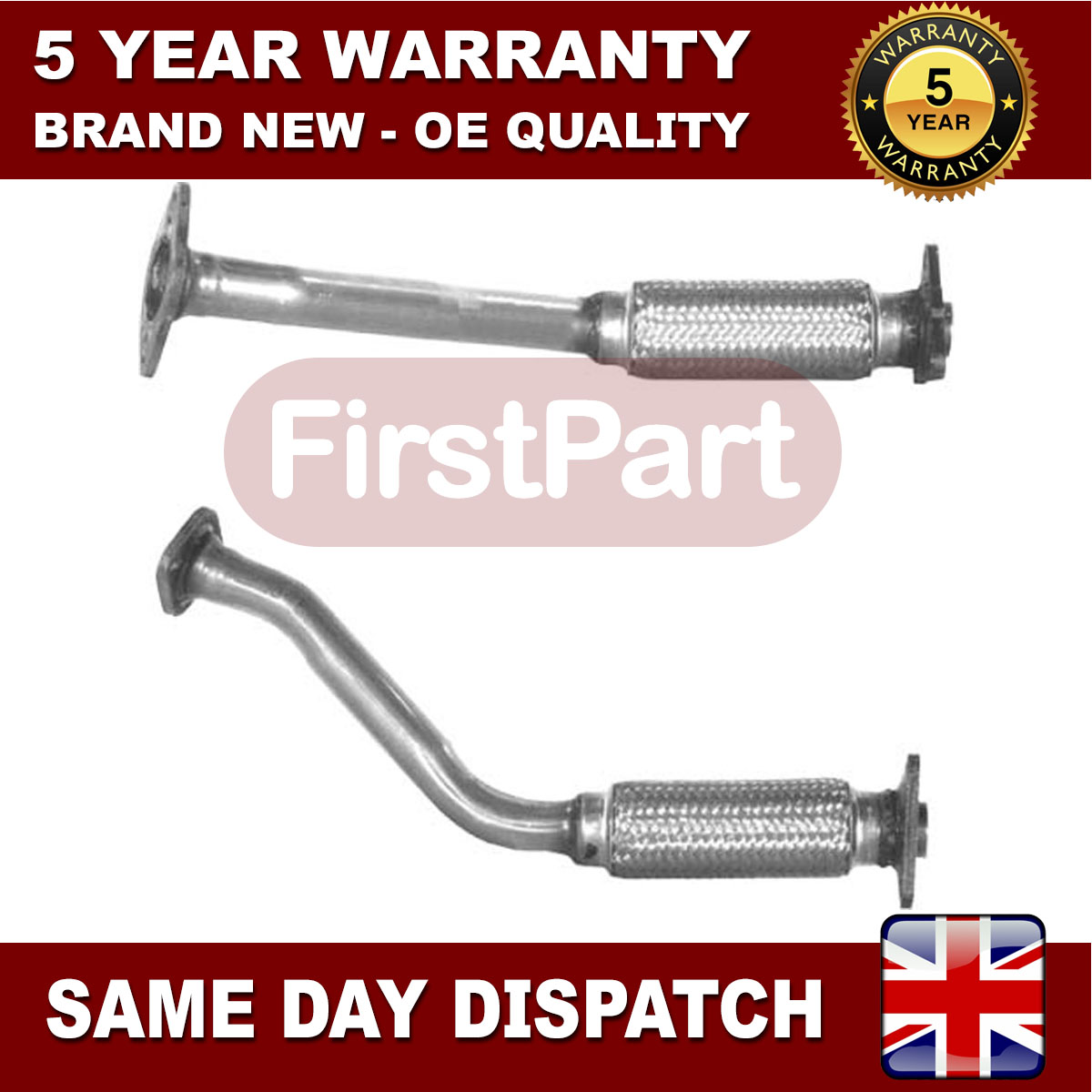 Fits Daihatsu Hijet 1995-1998 1.0 FirstPart Front Exhaust Pipe Euro 2 ...