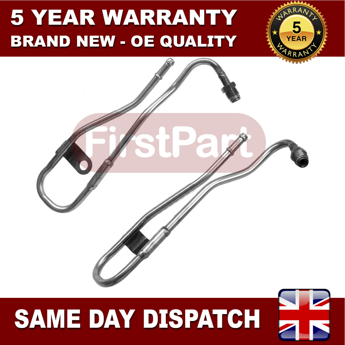 Fits X-Trail Qashqai 2.0 dCi FirstPart DPF Pressure Sensor Pipe Euro 4 ...