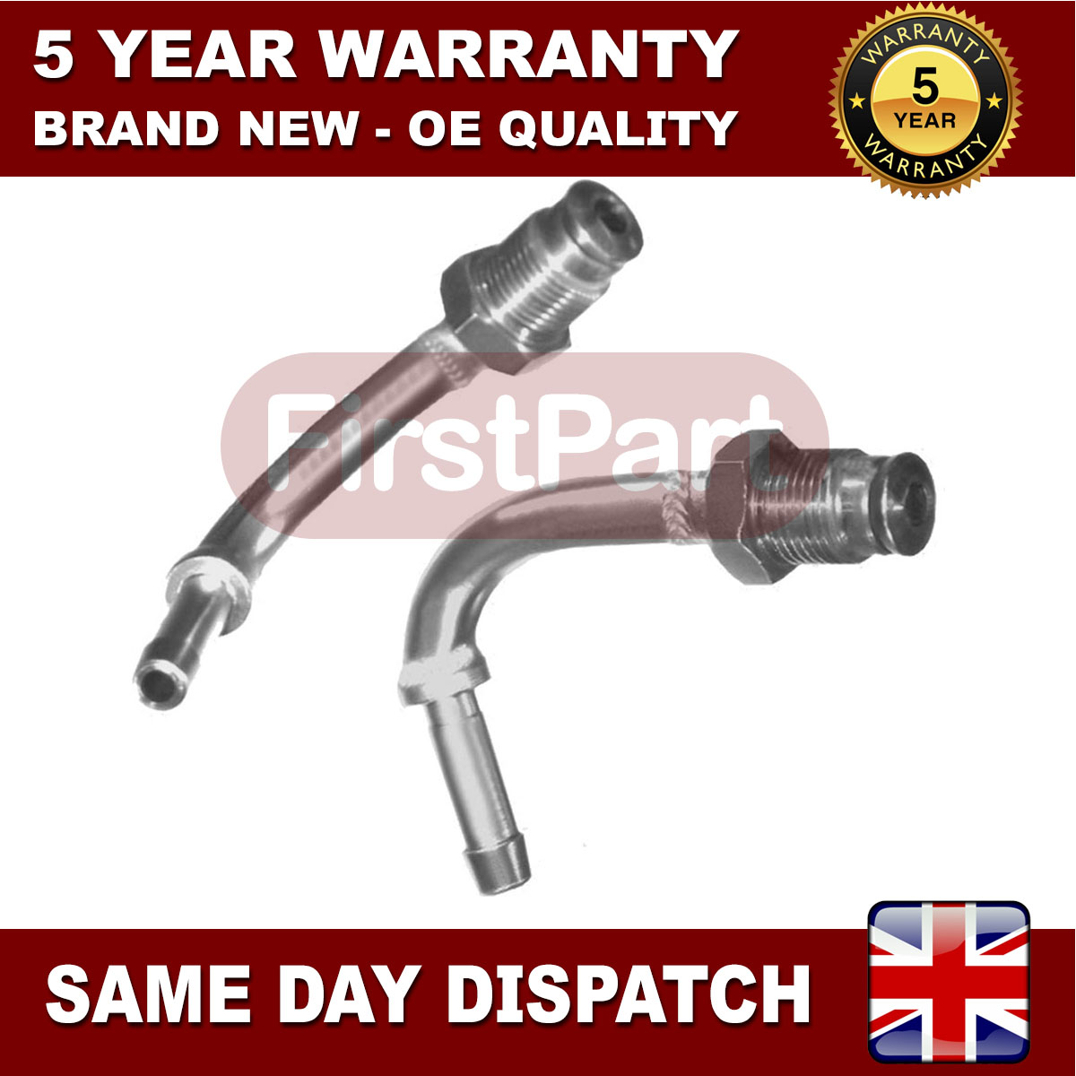 Fits Renault Laguna 2.0 dCi FirstPart DPF Pressure Sensor Pipe Euro 4 ...