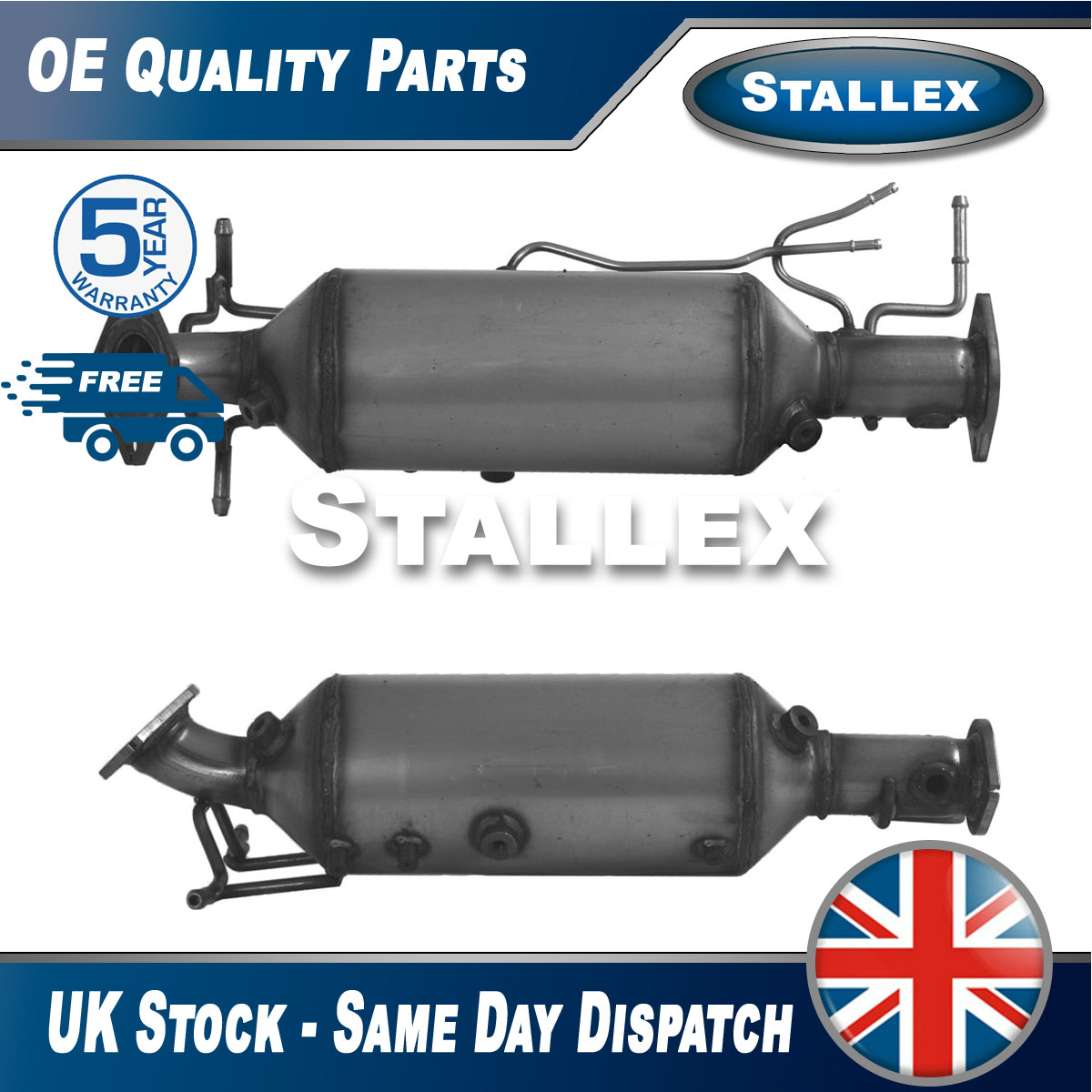 Fits Mazda 5 2.0 D Diesel Particulate Filter DPF Euro 4 Stallex ...