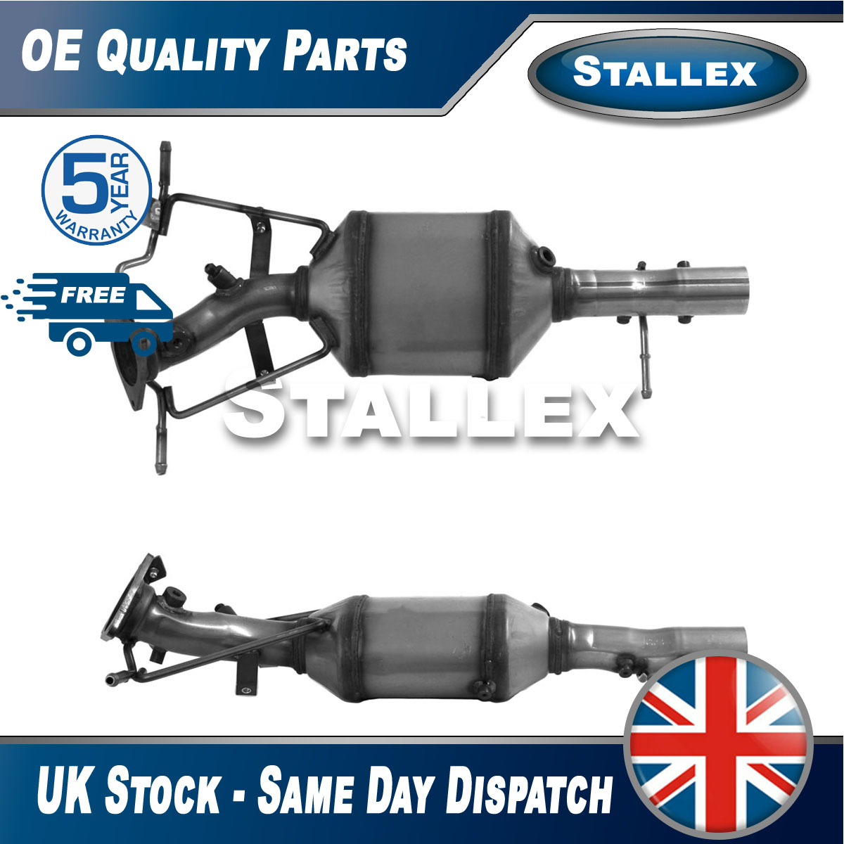 Fits Freelander 2 2006-2010 Premium Diesel Particulate Filter DPF Euro ...