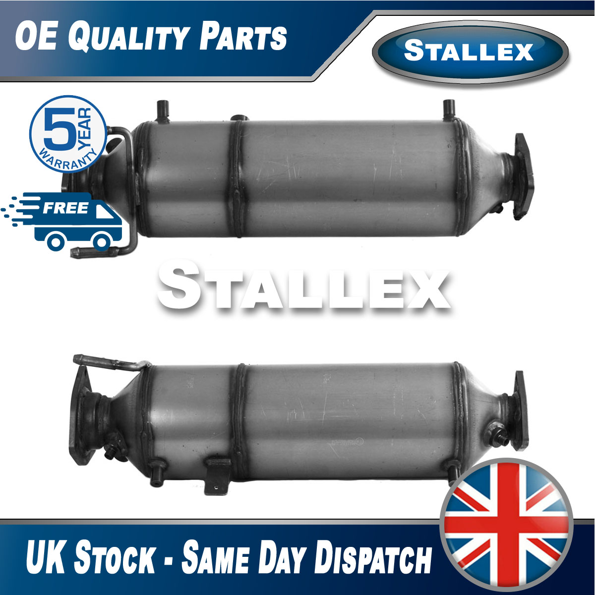 Fits Iveco Daily 2006-2011 Premium Diesel Particulate Filter DPF Euro 4 ...