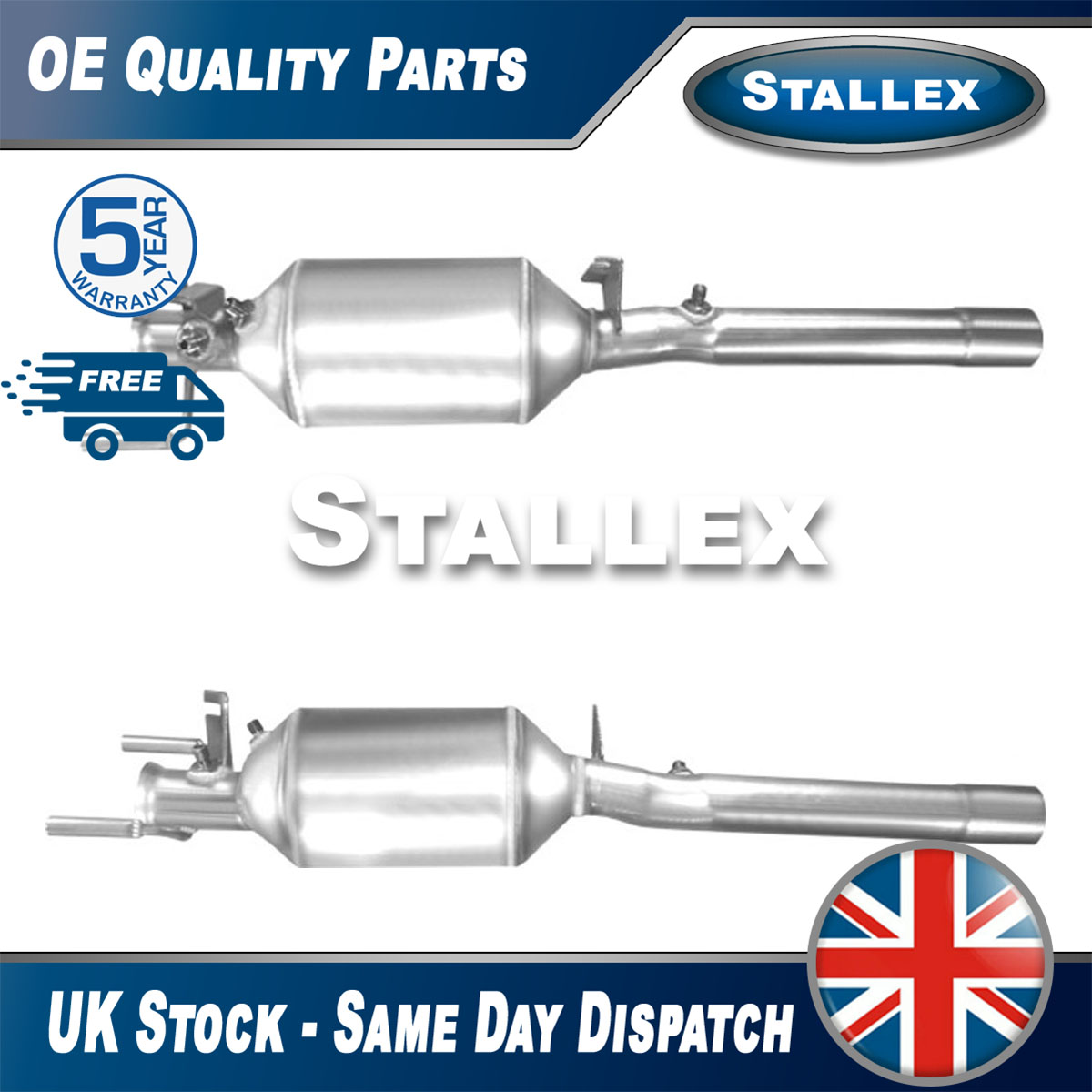 Fits Mercedes Vito Viano Premium Diesel Particulate Filter DPF Euro 4 ...