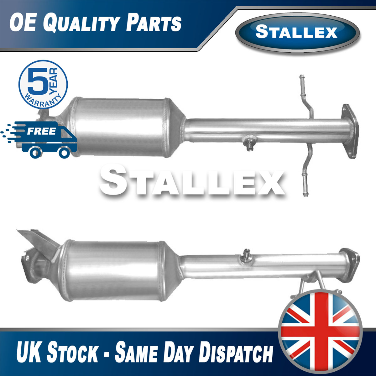 Fits Ford Transit Connect 2008-2012 Diesel Particulate Filter DPF Euro ...