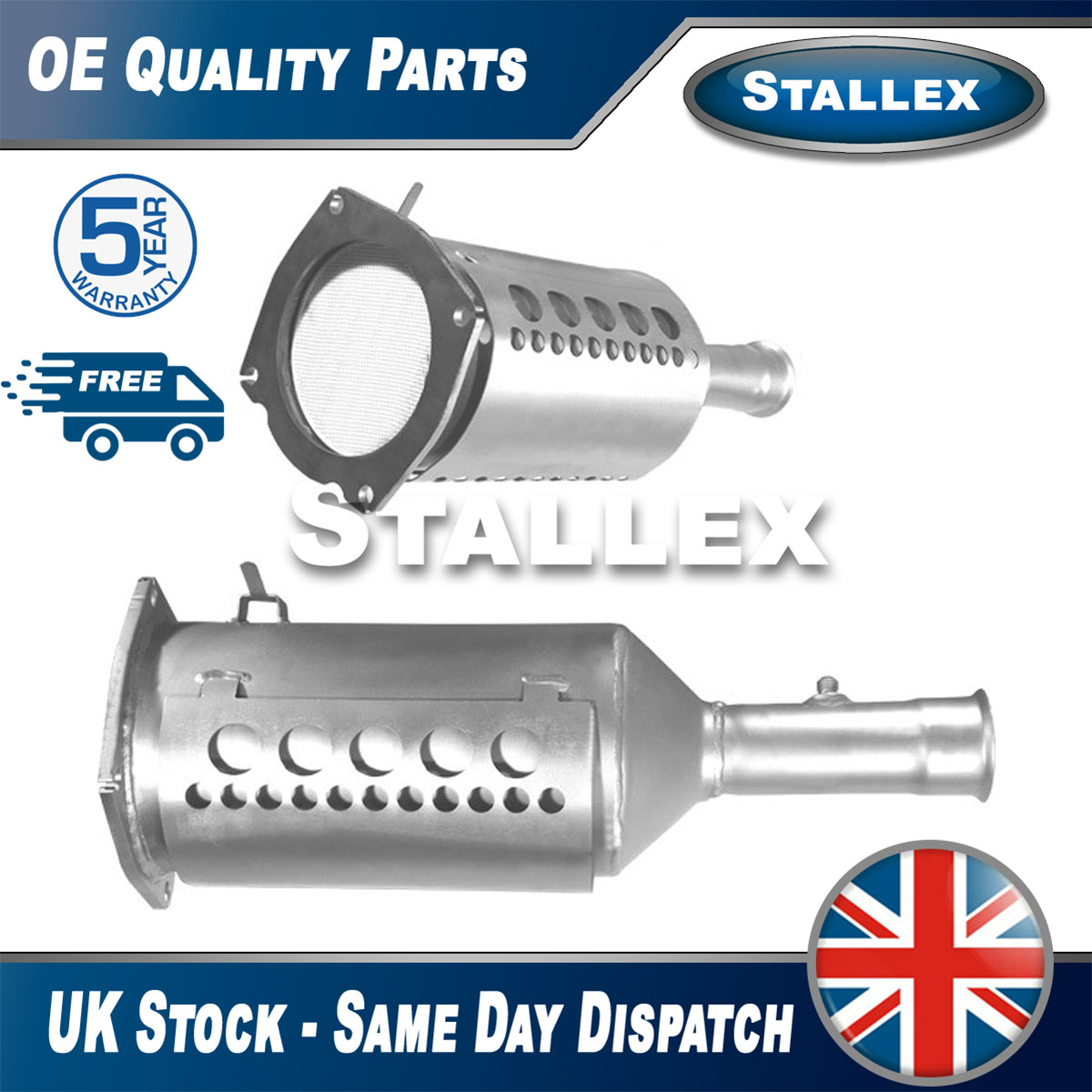 Fits Peugeot 308 2.0 HDi Diesel Particulate Filter DPF Euro 5 Stallex ...