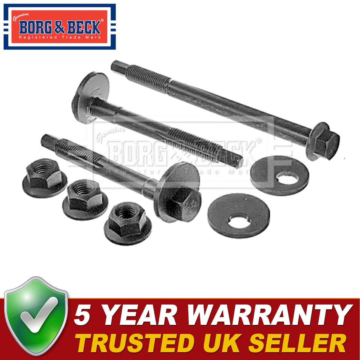 Borg & Beck Front Lower Track Control Arm Pinch Bolt Fits Discovery ...