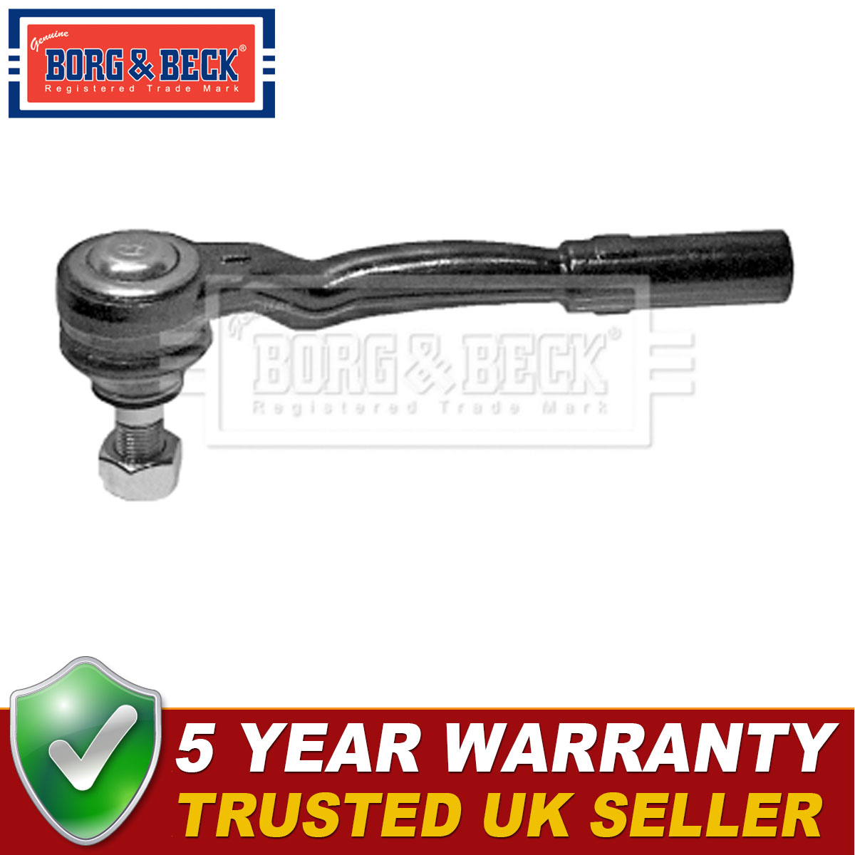 Borg & Beck Front Left Outer Tie Rod End Fits Mercedes CLS E-Class ...