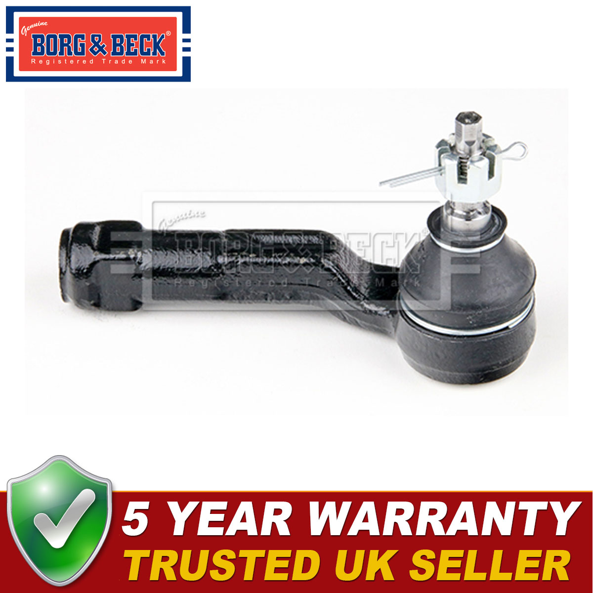 Borg & Beck Front Right Tie Rod End Fits Hyundai i30 2016- Kia Ceed ...