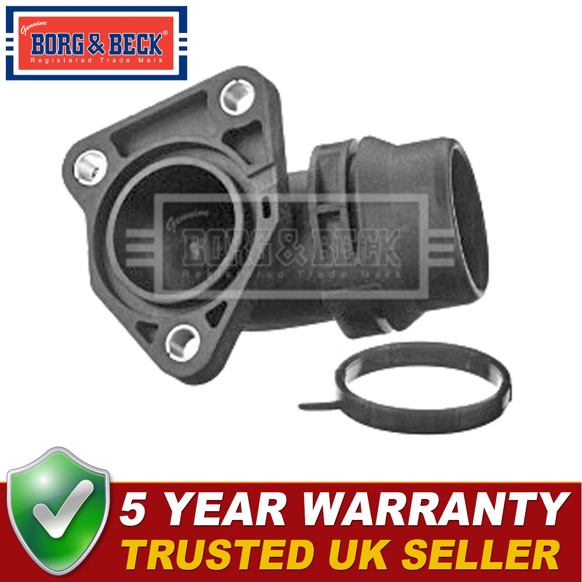 Borg & Beck Coolant Flange Fits BMW 3 Series Z3 1.6 1.8 1.9 2.0 ...