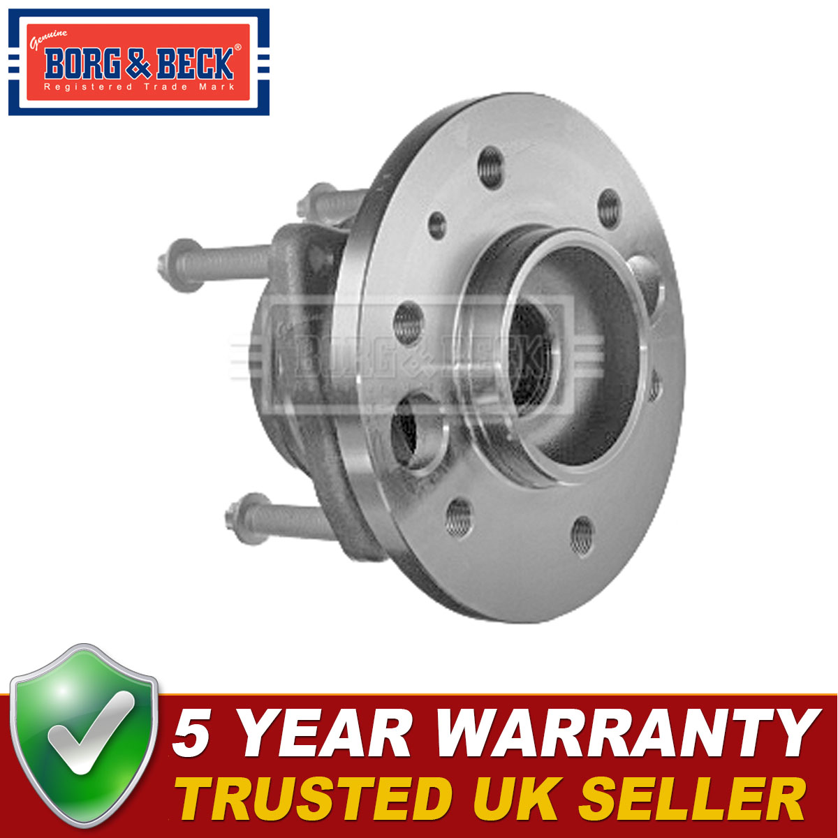 Borg & Beck Rear Wheel Bearing Kit Fits Mercedes Sprinter VW Crafter ...