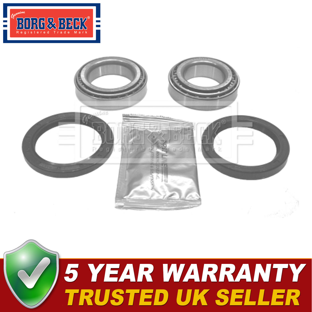 Borg & Beck Front Rear Wheel Bearing Kit Fits Jaguar XK8 XJ XK Volvo ...