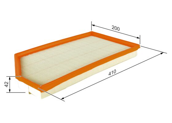 Air Filter SJR Fits Mercedes-Benz E-Class 2016-2024 6540940004 ...