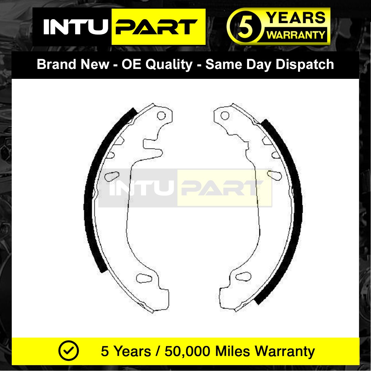 Fits Renault Clio Super 5 19 Twingo 11 21 Extra 9 Intupart Rear Brake ...