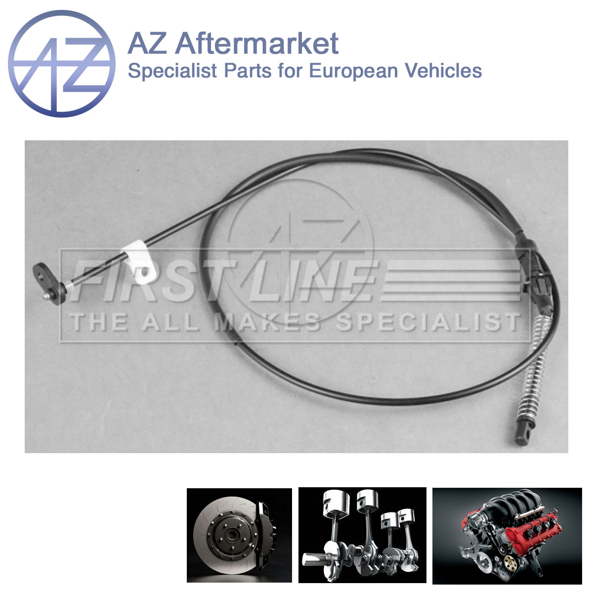 Adatto a Ford Capri 1981-1987 cavo frizione acceleratore 2,8 AZ 6083095