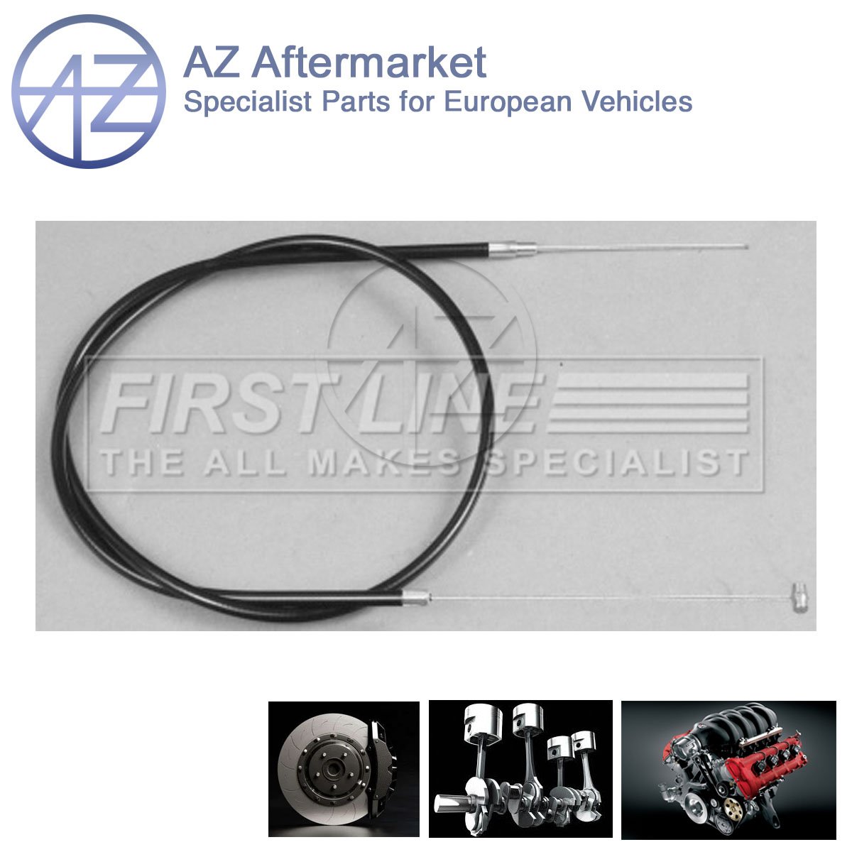 Adatto a MG MGB 1962-1975 1,8 AZ cavo acceleratore AHH8462