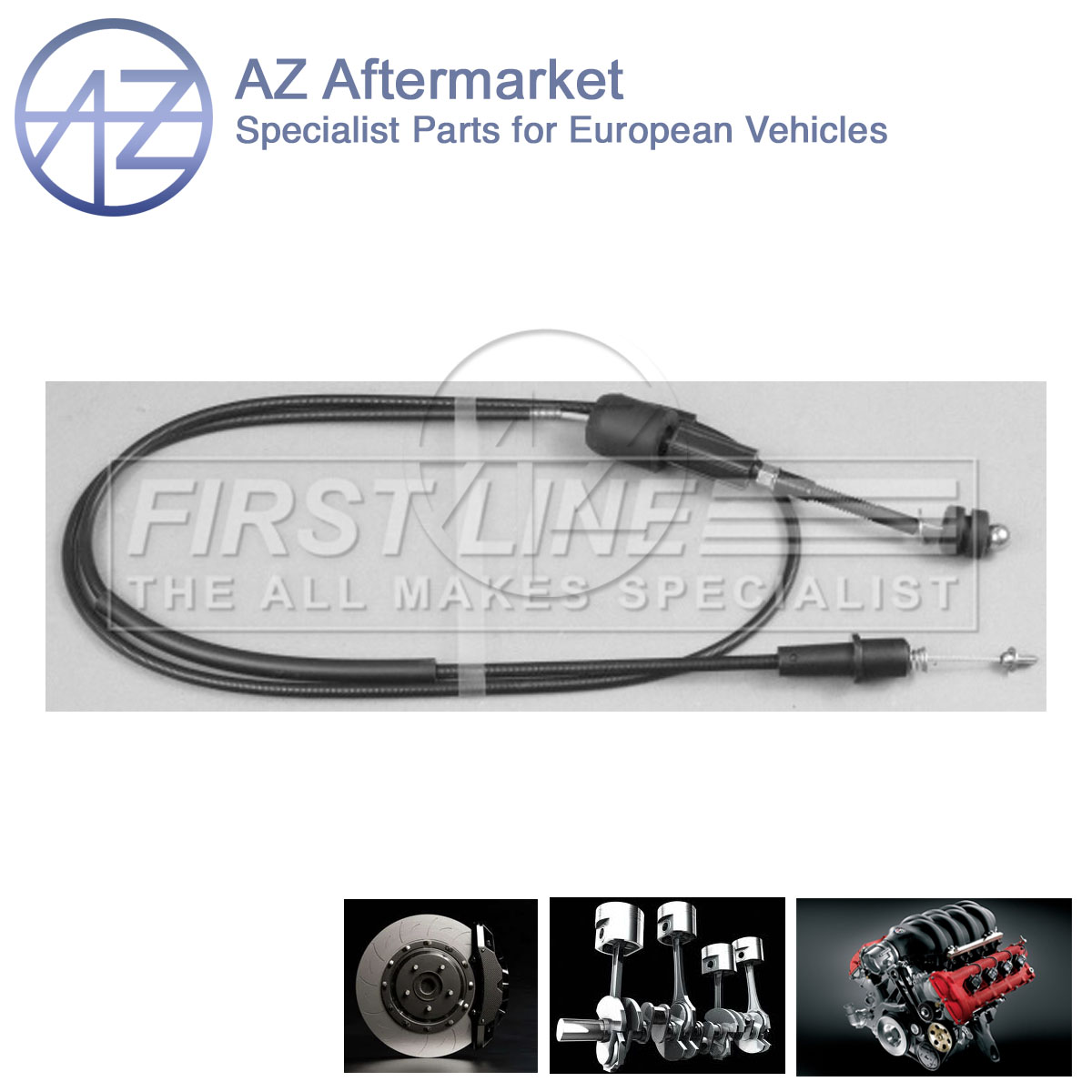 Adatto a Vauxhall Astra 1991-1994 1,7 D AZ cavo acceleratore 90448927