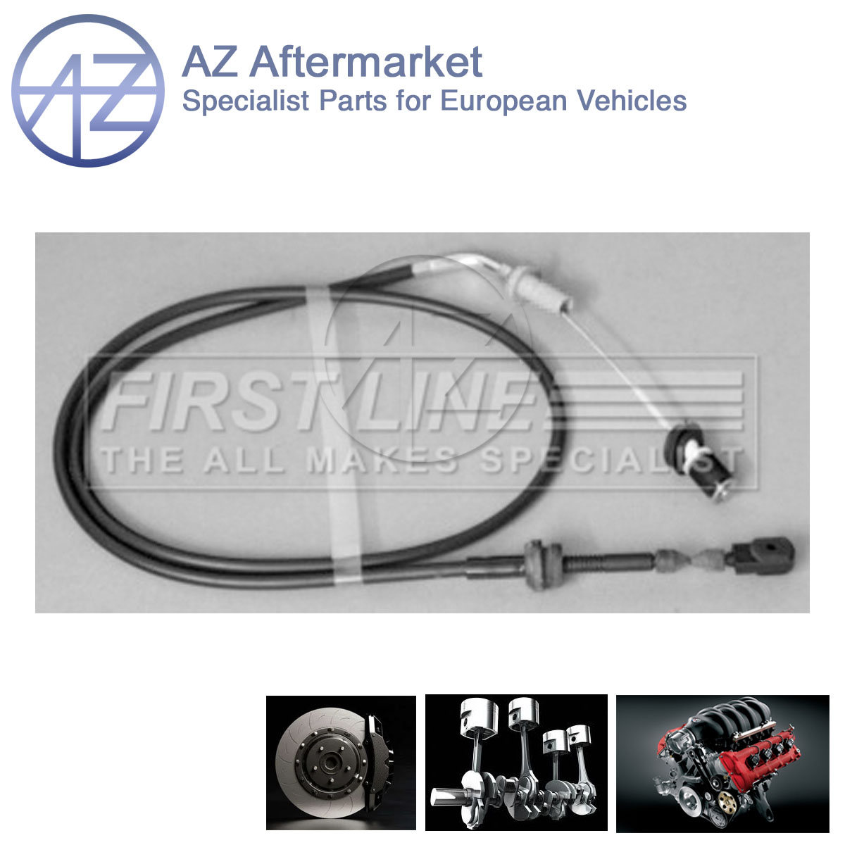 Adatto a VW Polo 1994-1997 1.9 D AZ cavo frizione acceleratore 6N2721555B