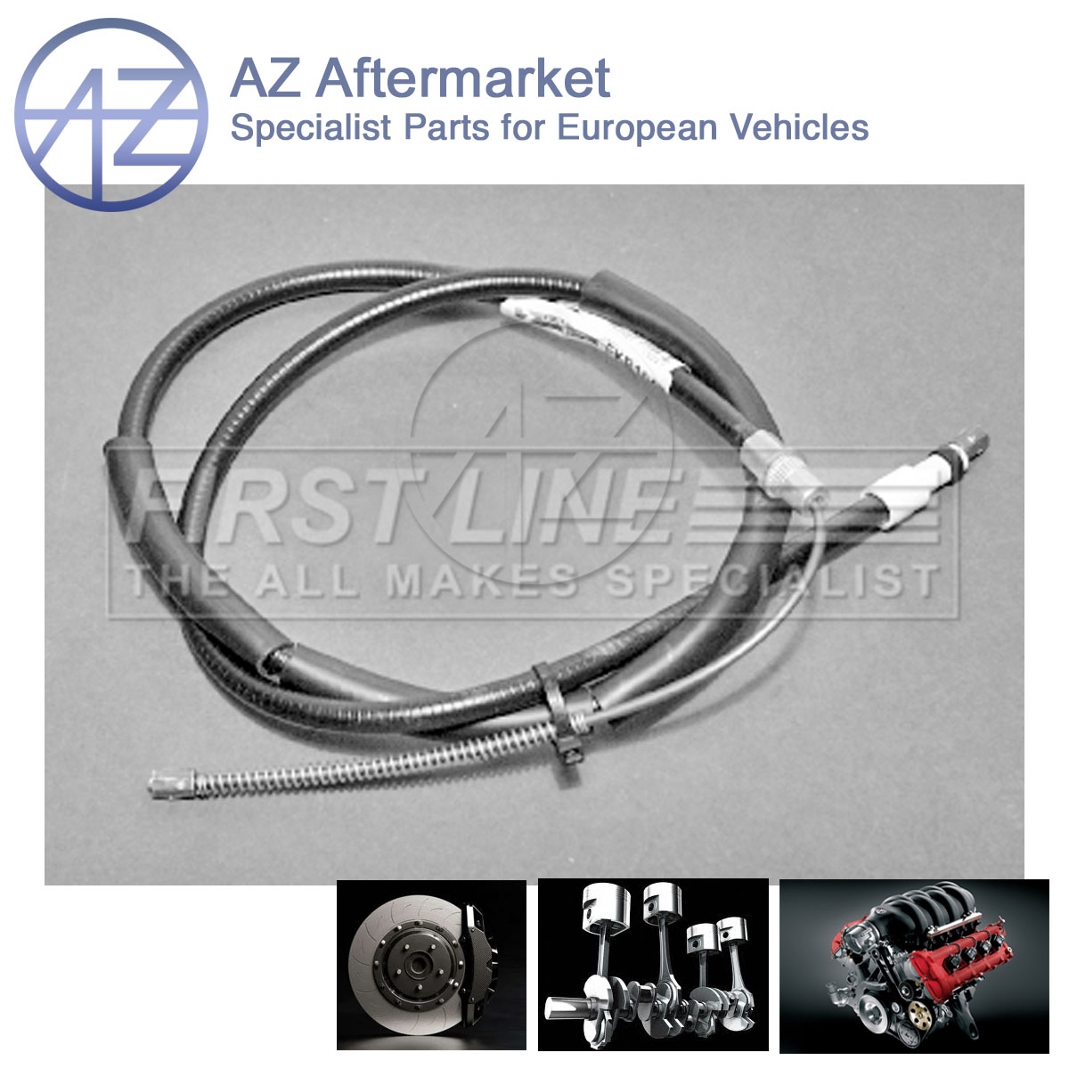 Fits Peugeot 205 1983-1998 AZ Rear Left Hand Brake Cable 474563 | eBay UK