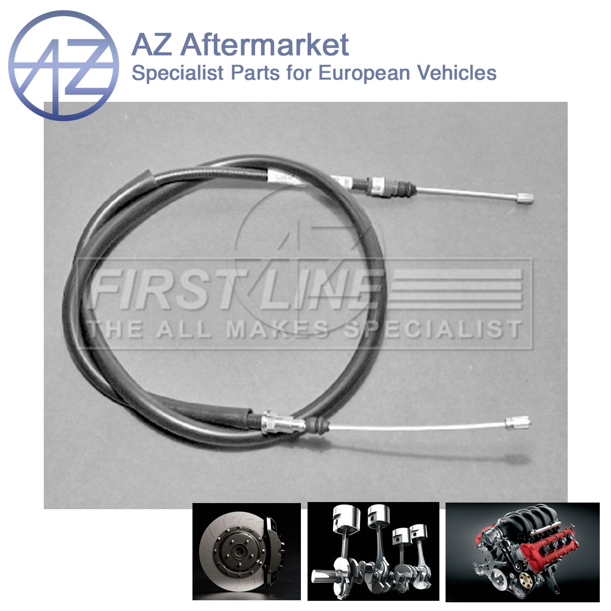 Fits Renault Clio 1991-1998 1.8 1.9 D AZ Rear Hand Brake Cable ...