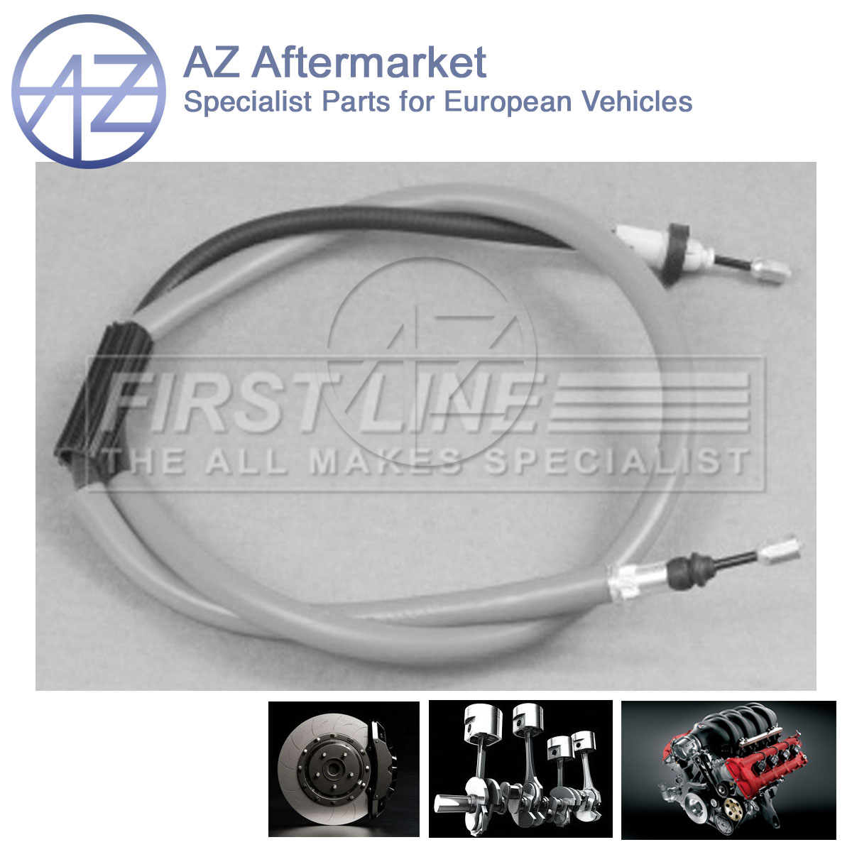 Fits Renault Modus 2004- AZ Rear Left Hand Brake Cable #2 8200673248 ...