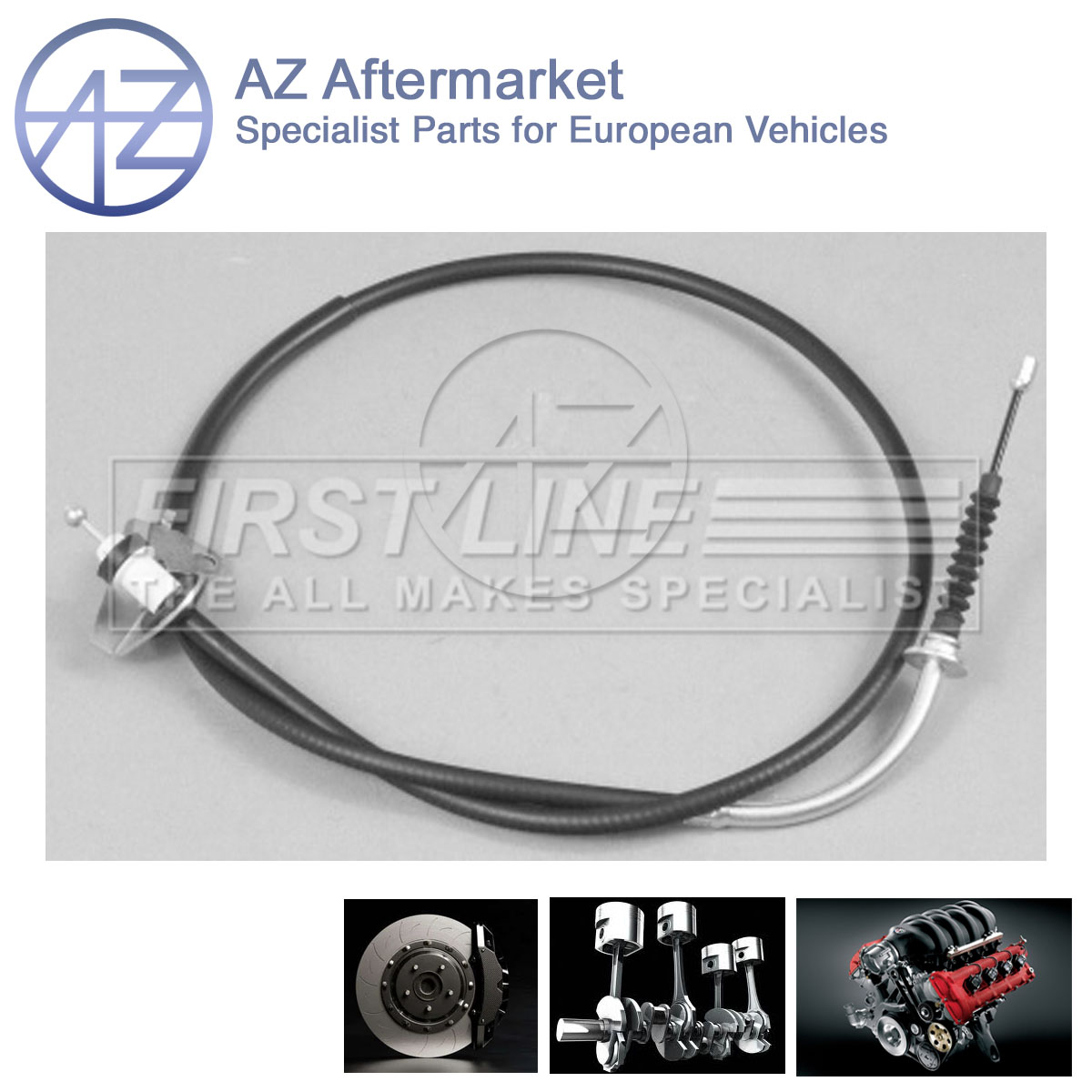 Fits Mini Clubman 2007-2014 1.6 D One AZ Right Hand Brake Cable ...