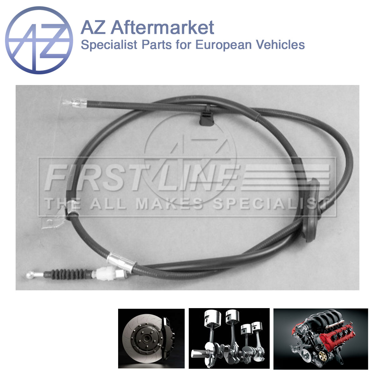 Fits Chevrolet Orlando 2011- 1.8 2.0 D AZ Rear Right Hand Brake Cable ...