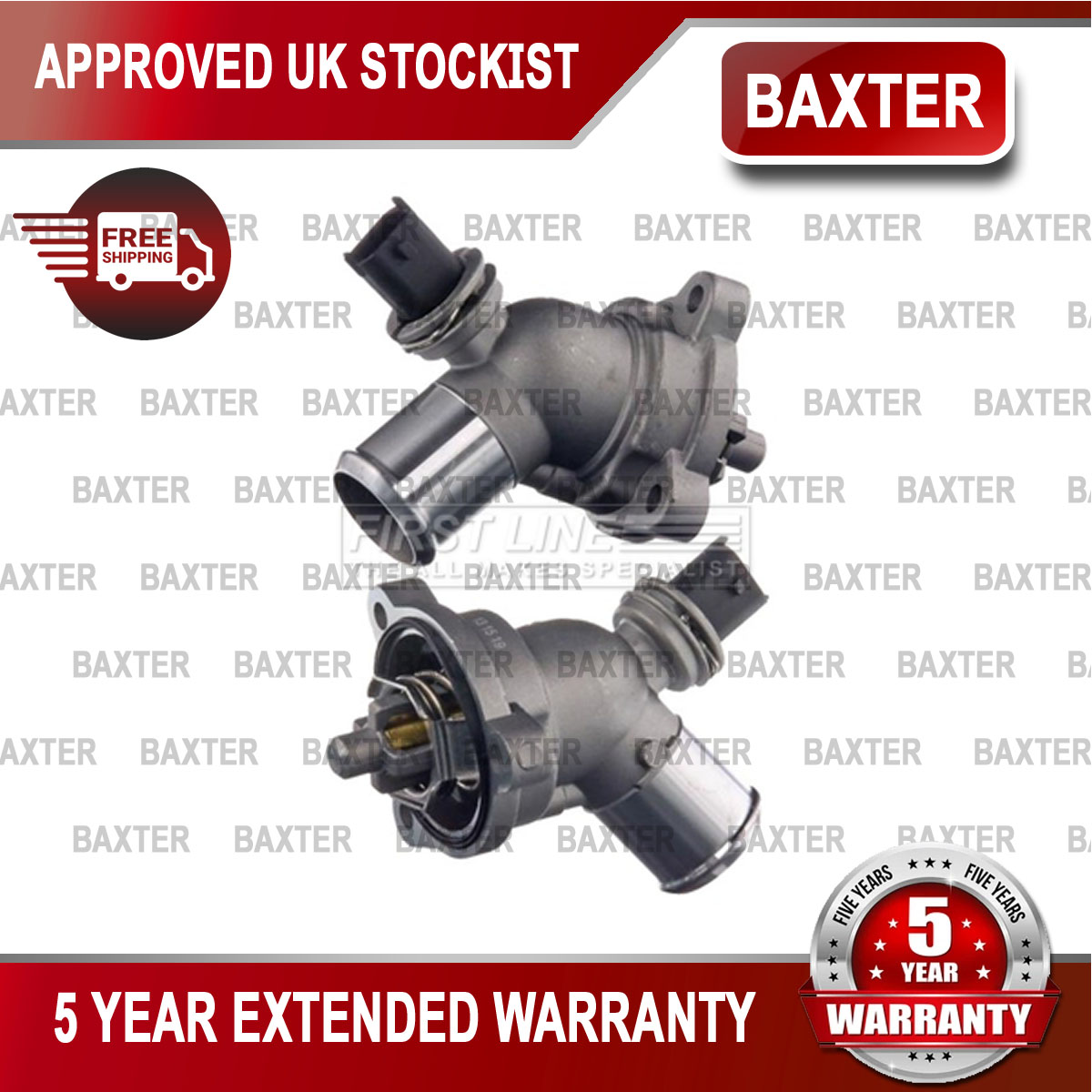 Fits Chevrolet Spark 2010- 1.0 1.2 Baxter Thermostat Coolant 25199831 ...