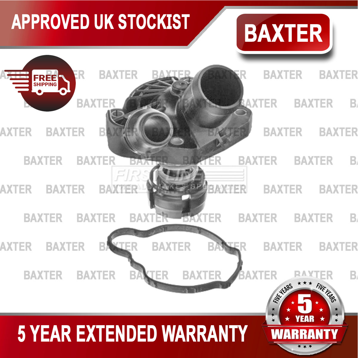 Fits Mini Cooper One Clubman Countryman Baxter Thermostat Coolant ...