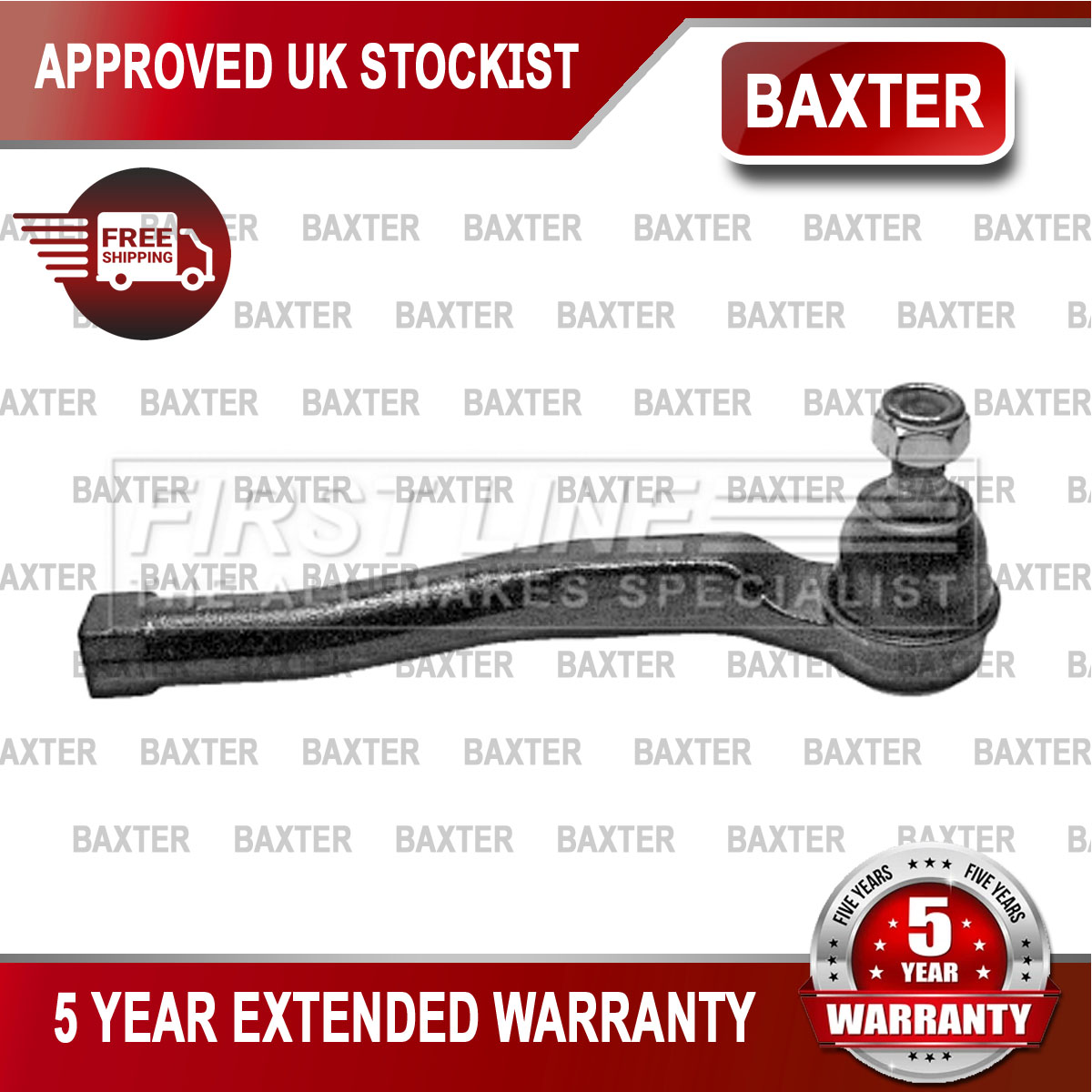 Fits Chevrolet Aveo Daewoo Kalos 1.2 1.4 1.5 Baxter Tie Rod End #2 ...