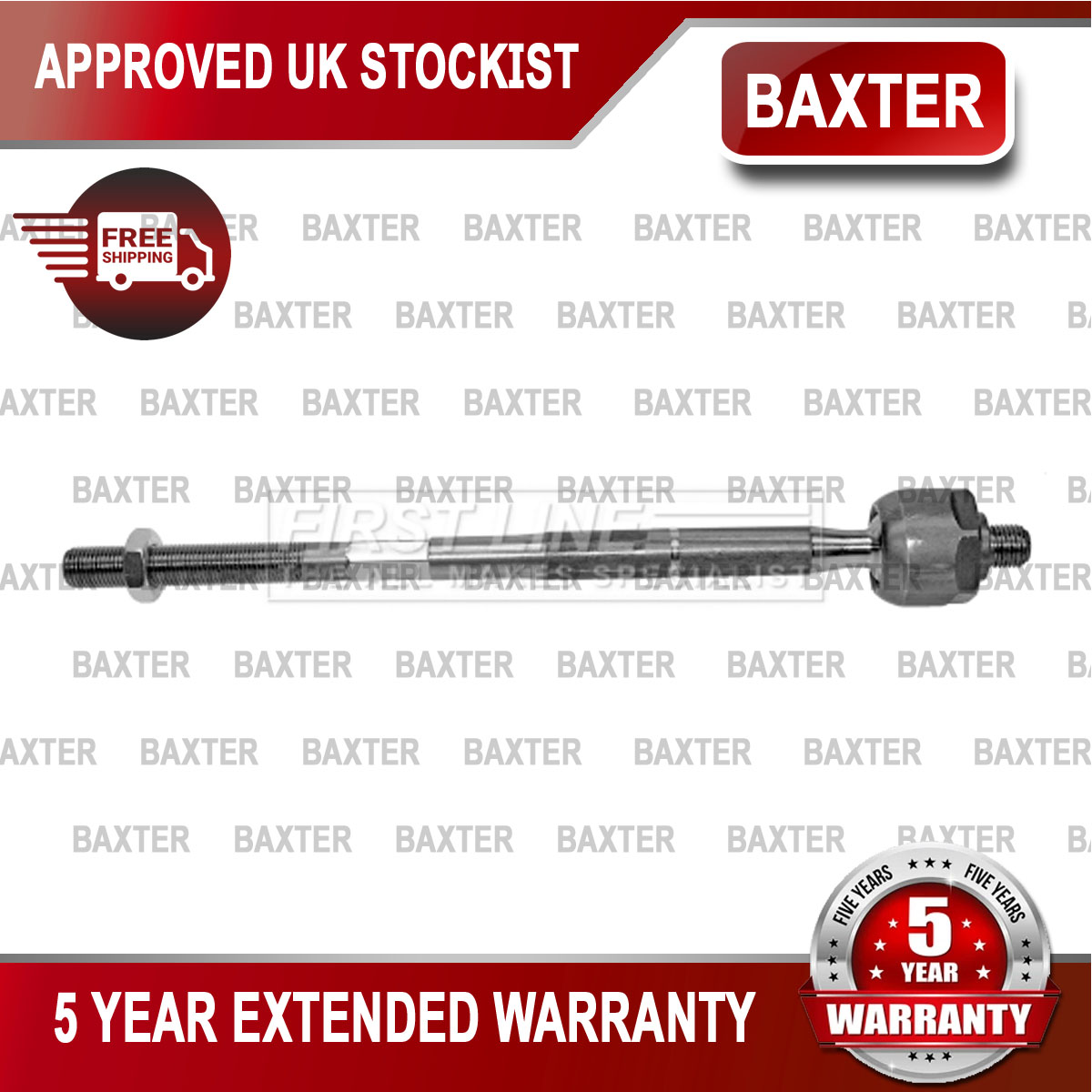 Fits Chrysler Voyager 2000-2008 Tacuma 1995-2001 Baxter Tie Rod End ...
