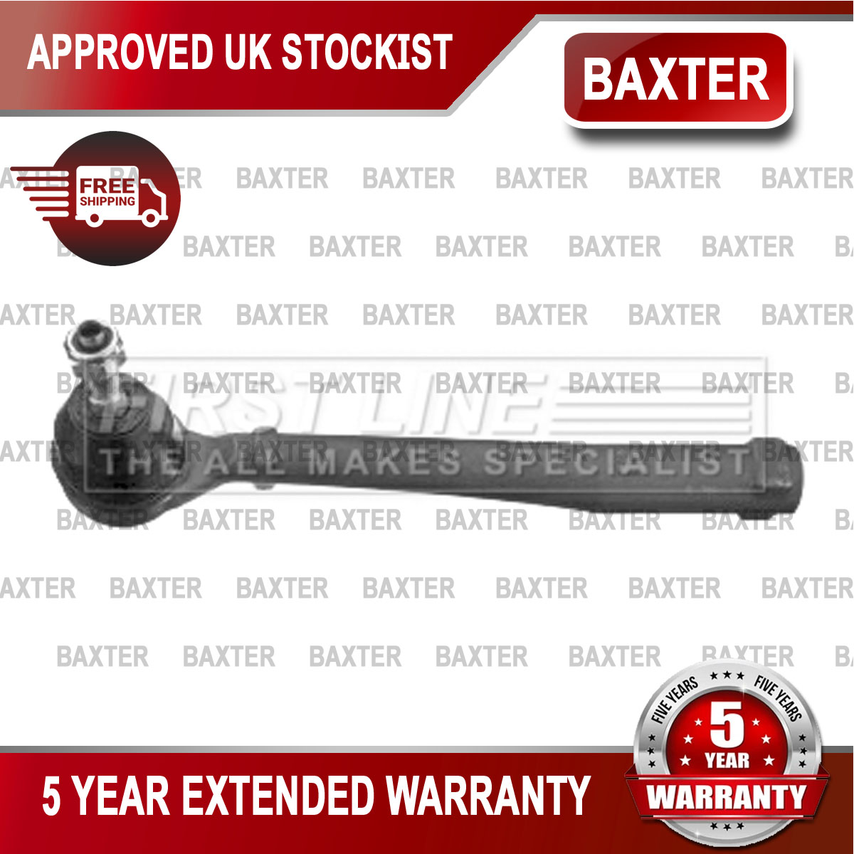 Fits Citroen C-Elysee Peugeot 301 1.2 1.6 HDi Baxter Tie Rod End #2 ...