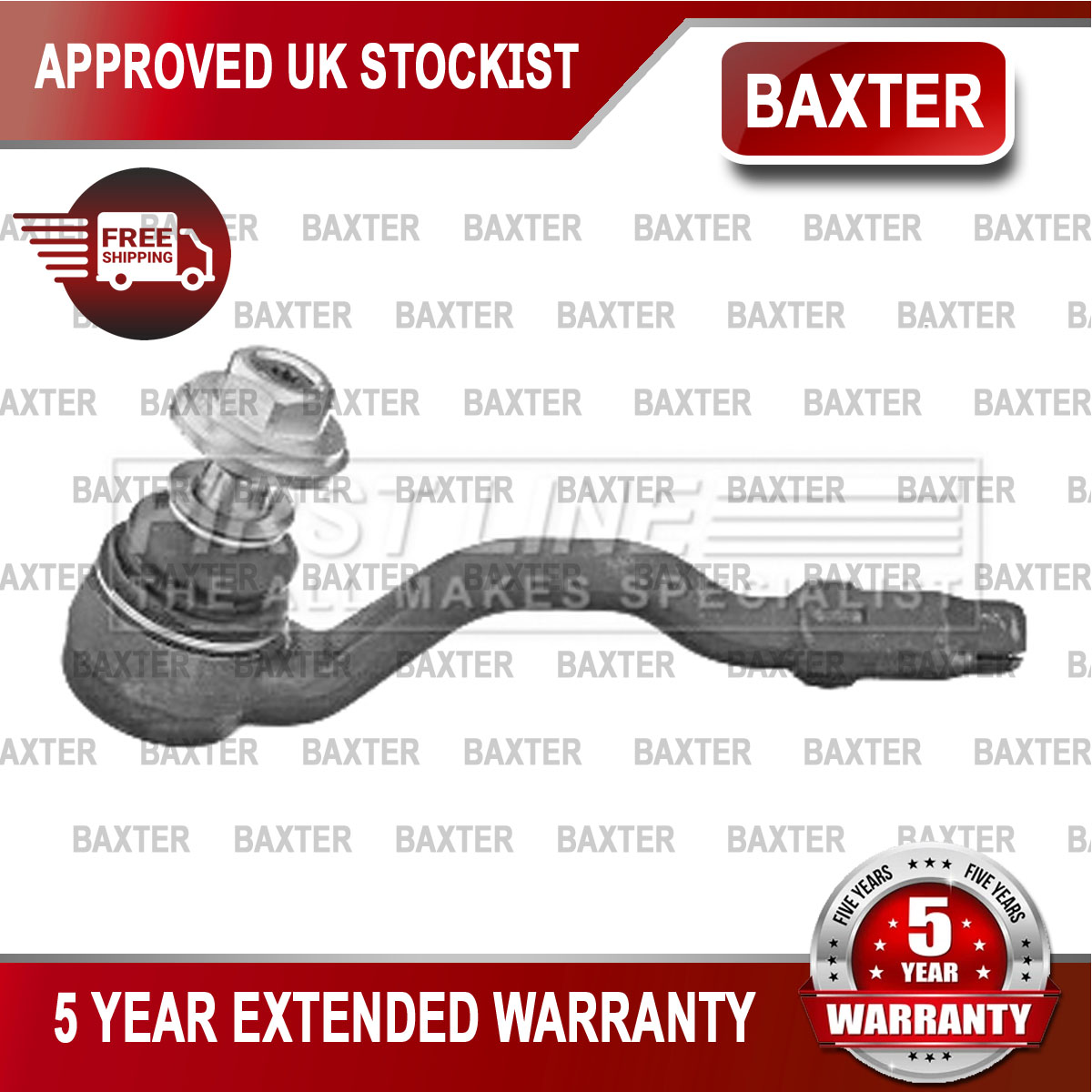 Fits BMW X5 2006-2013 3.0 D 4.4 4.8 Baxter Tie Rod End 32106793497 ...