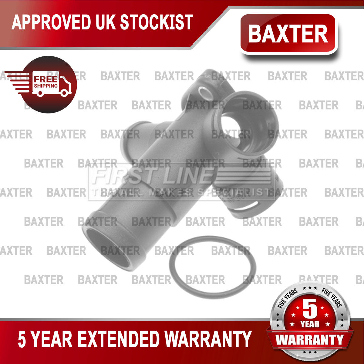 Fits VW Transporter Caddy 1.6 D TD 1.7 1.9 Baxter Coolant Flange ...