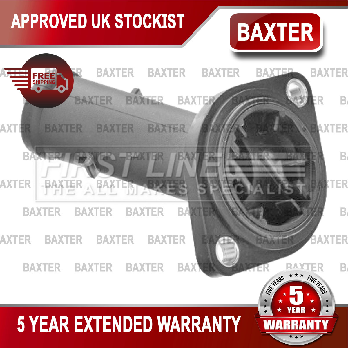 Fits Polo Ibiza A2 Fabia 1.2 TDi 1.4 1.9 D Baxter Coolant Flange ...