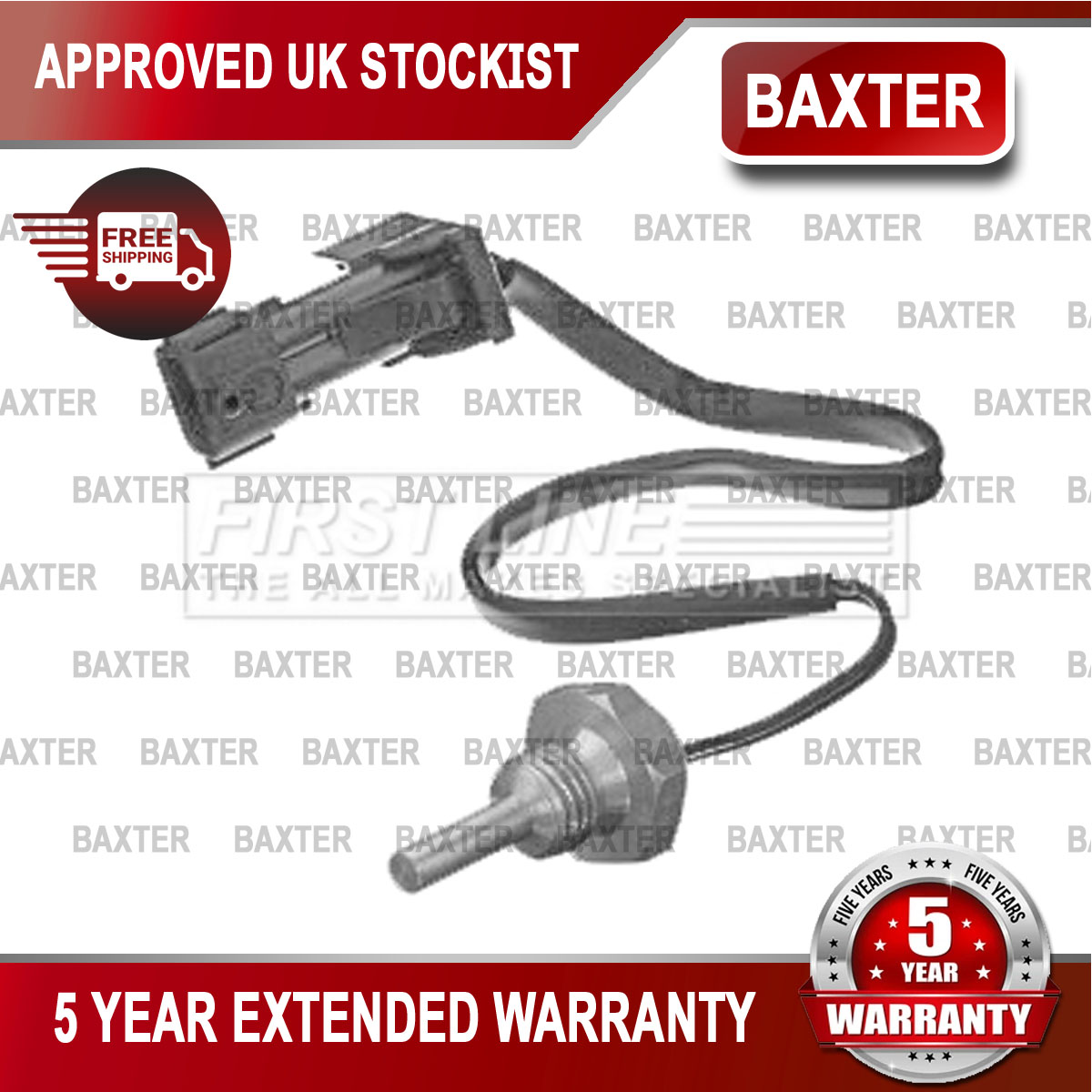 Fits Saab 9-3 1998-2003 2.0 2.3 Baxter Coolant Temperature Sensor ...