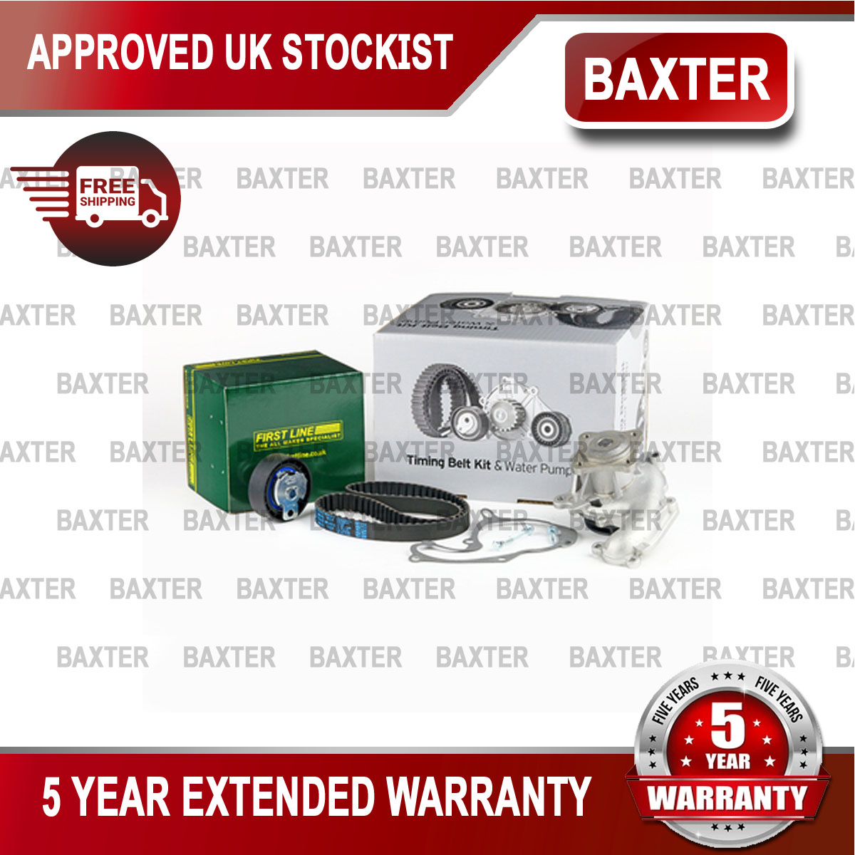 Fits Transit Connect Focus Mondeo S-Max Baxter Timing Cam Belt Kit ...
