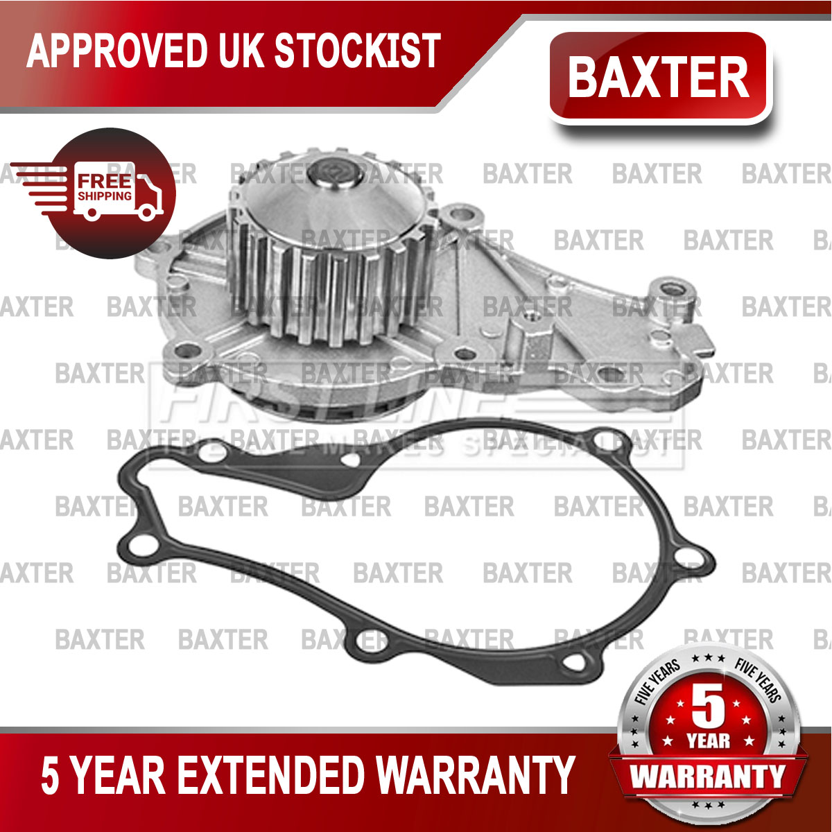 Fits 206 207 208 Bipper Fiesta Fusion C3 Nemo Baxter Water Pump ...