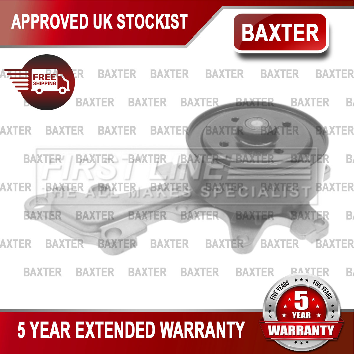 Fits Toyota Yaris 2008- Auris 2009-2018 1.3 Baxter Water Pump ...