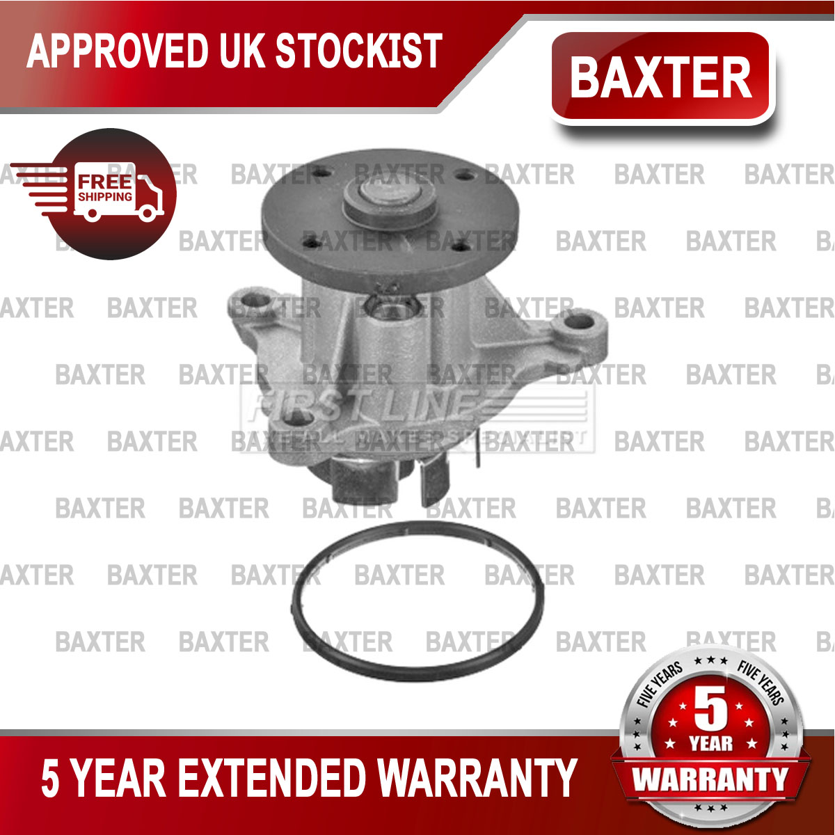 Fits Hyundai i30 2014- i20 2014- Accent 2010- 1.4 Baxter Water Pump ...