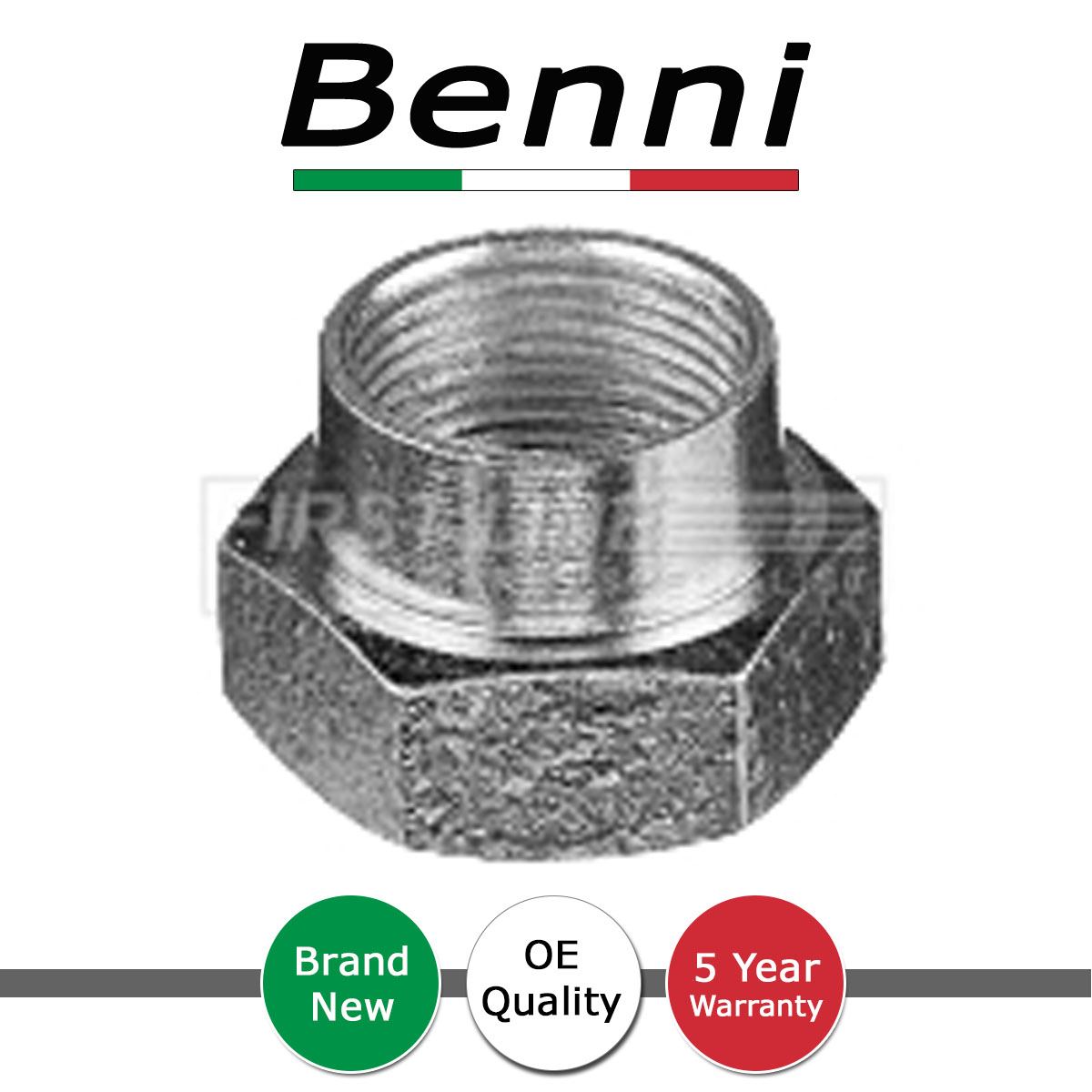 Stub Dado asse anteriore posteriore Benni si adatta a Ford Fiesta Escort Puma 6102936