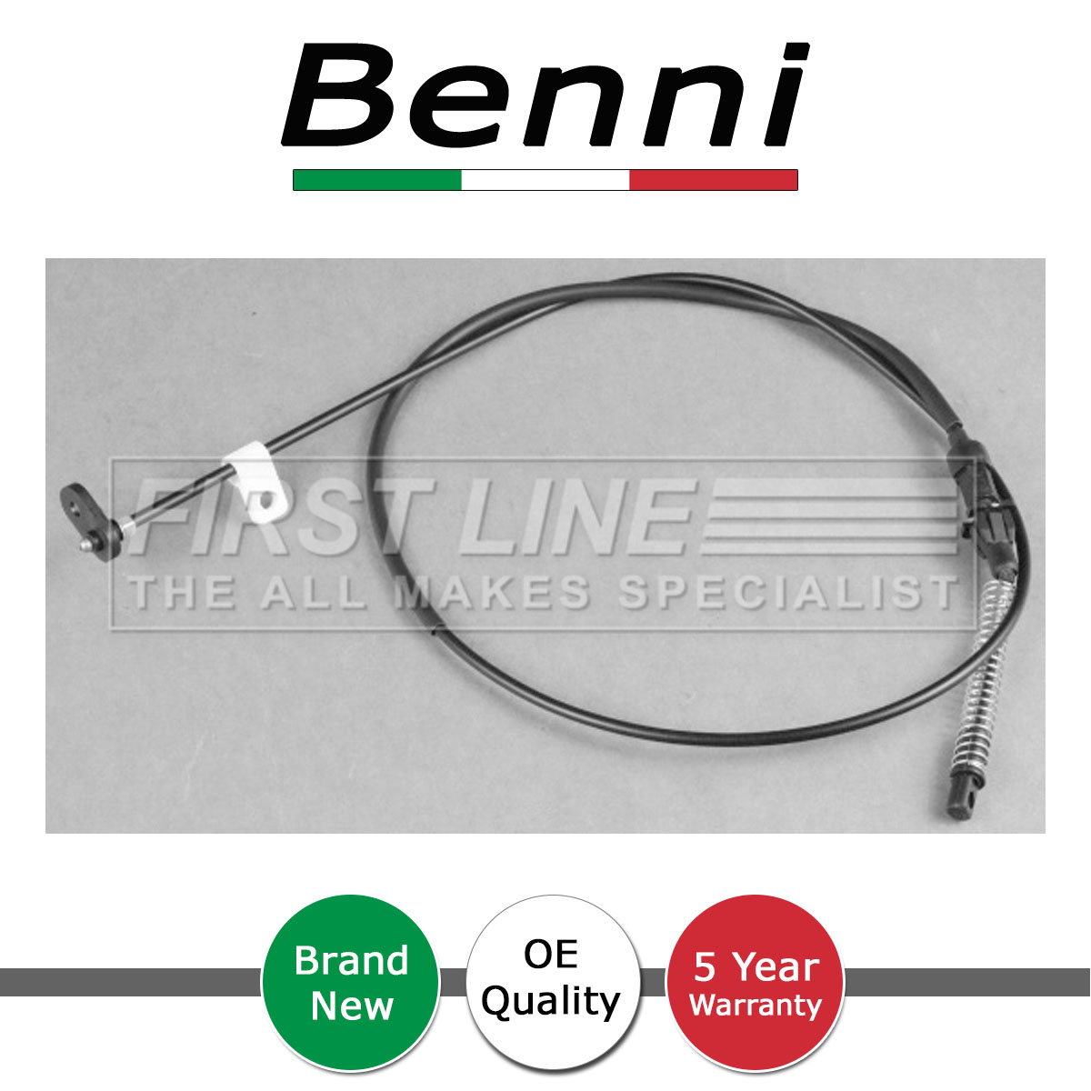 Cavo Acceleratore Acceleratore Benni Adatto a Ford Capri 1981-1987 2.8 6083095
