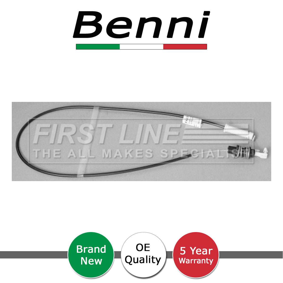 Cavo frizione acceleratore Benni si adatta a Ducato Boxer 1.9 D TD 2.0 HDi JTD 1629E6